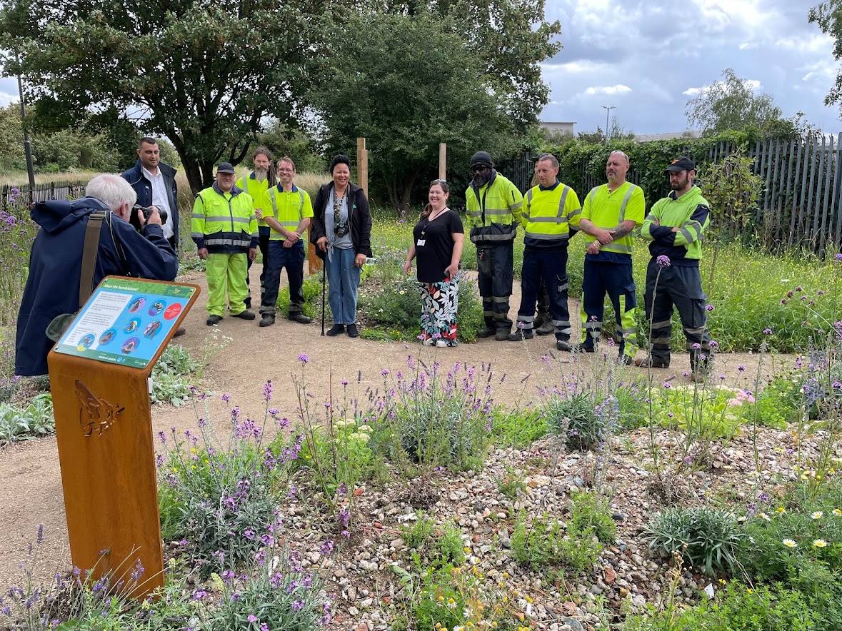 A new Wild Bee Garden for London Borough of Newham - Bumblebee ...